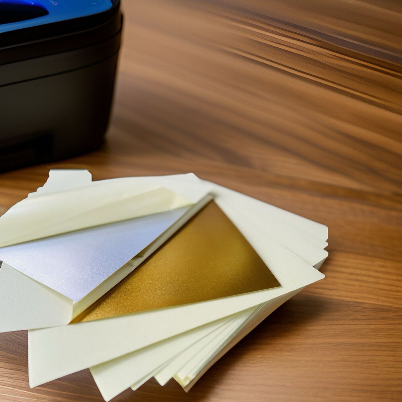 GOLD/SILVER SHEET A3 18%